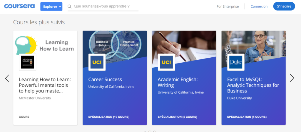 Que vaut Coursera ? Test, avis et prix