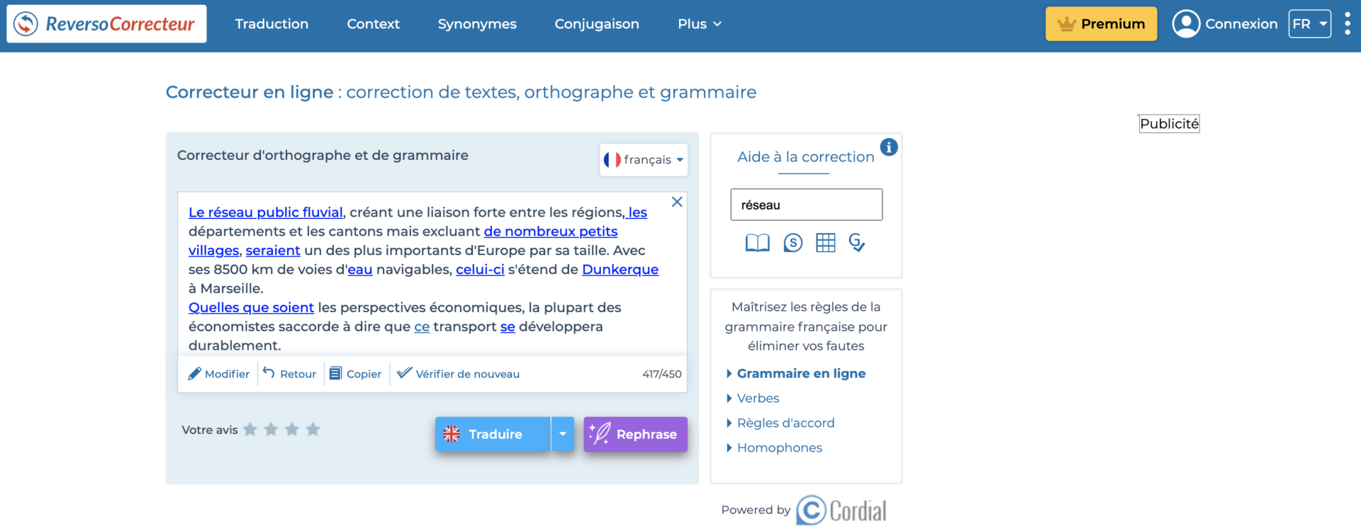 Top 7 des meilleurs correcteurs d’orthographe français