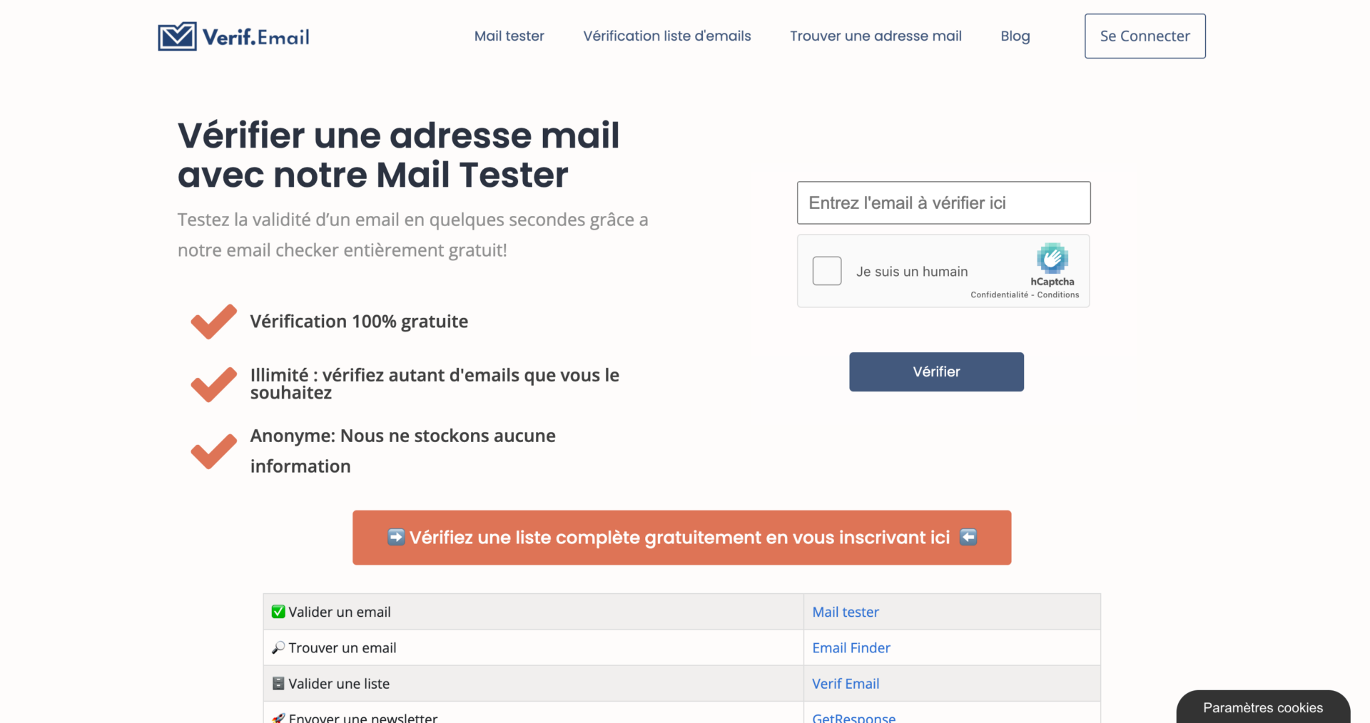 15 outils pour vérifier vos listes emails gratuitement