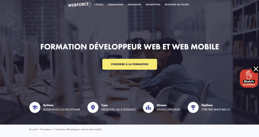 Les 10 meilleures formations développeur web en ligne