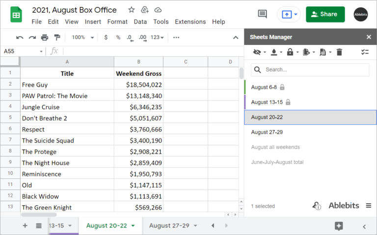 7 tableurs gratuits pour remplacer Excel