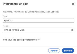 Programmer des posts sur LinkedIn : Tuto et outils