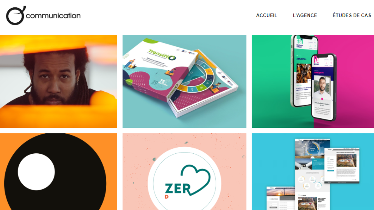 50 exemples de portfolio pour inspirer le votre