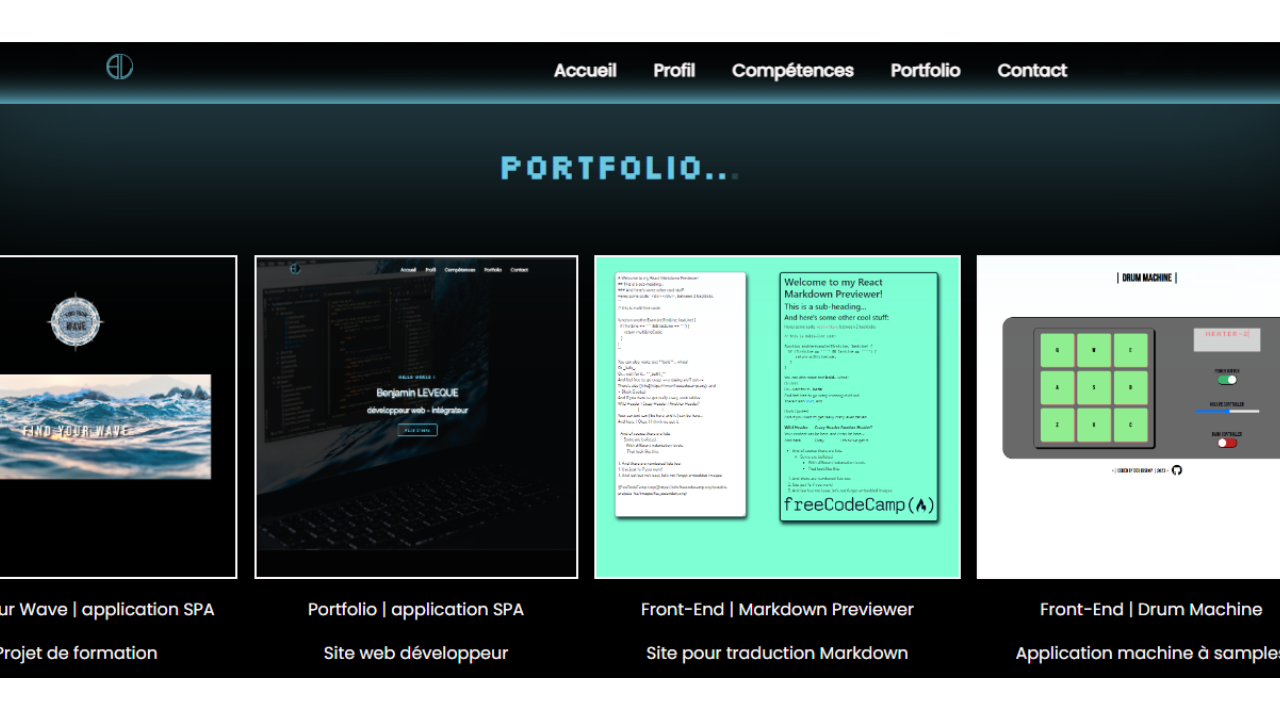50 exemples de portfolio pour inspirer le votre