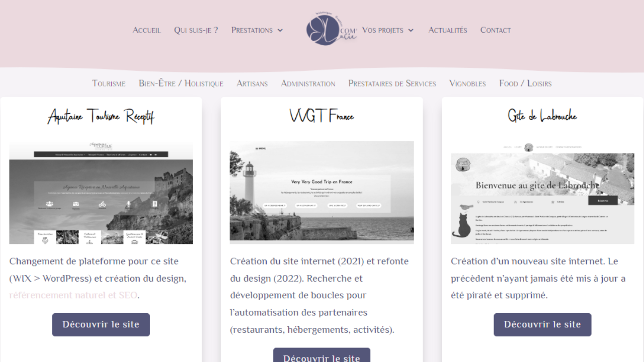 50 exemples de portfolio pour inspirer le votre