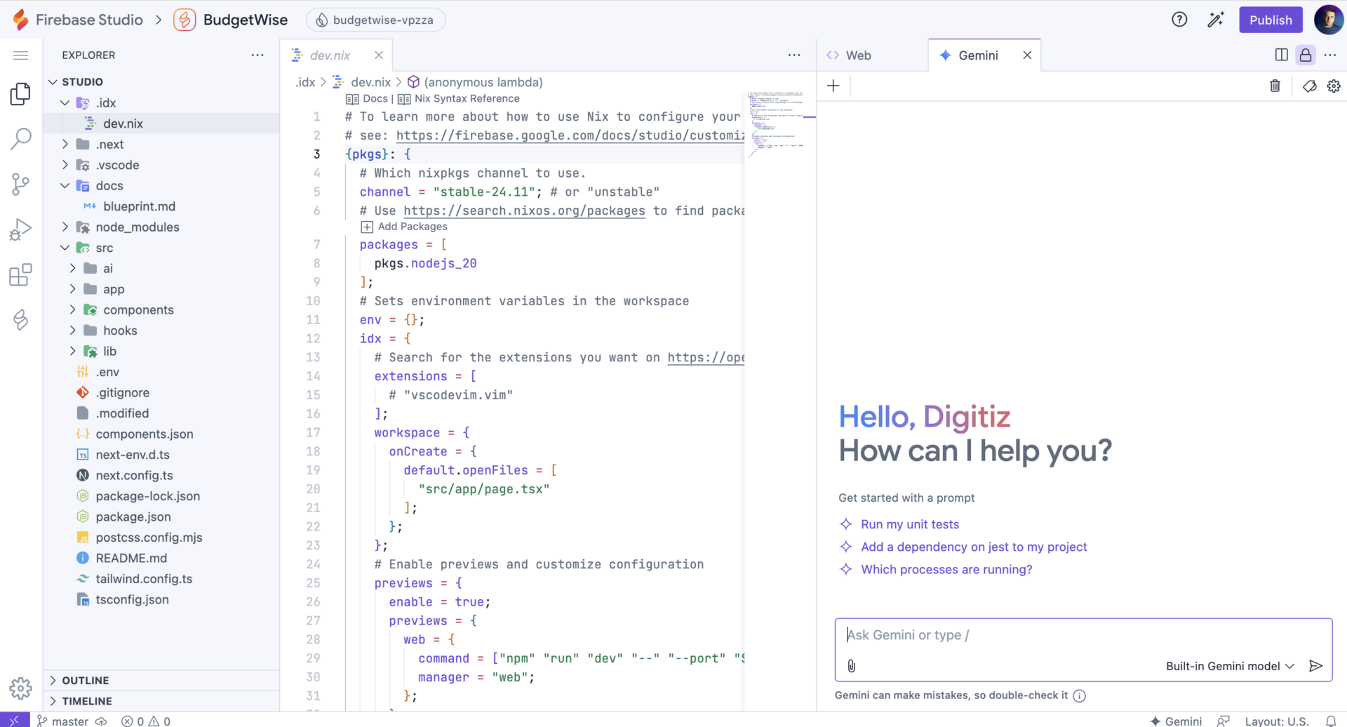 أطلقت Google Firebase Studio: منافس مجاني ل Bolt and Lovable