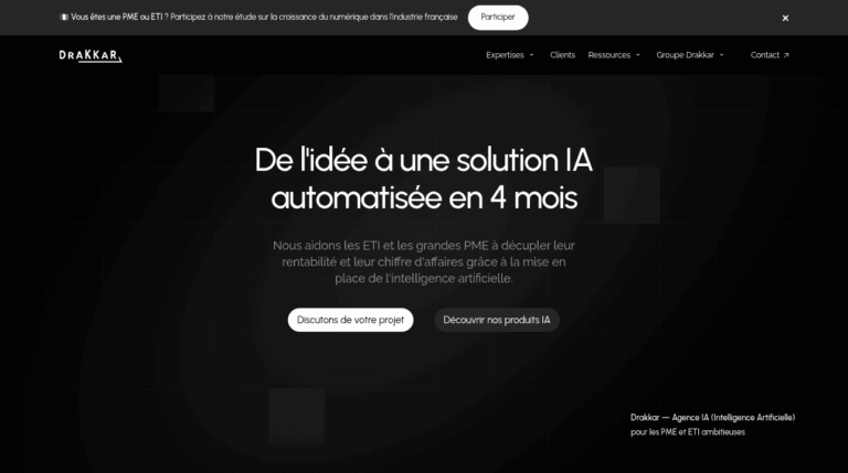 Les 10 meilleures agences IA en France